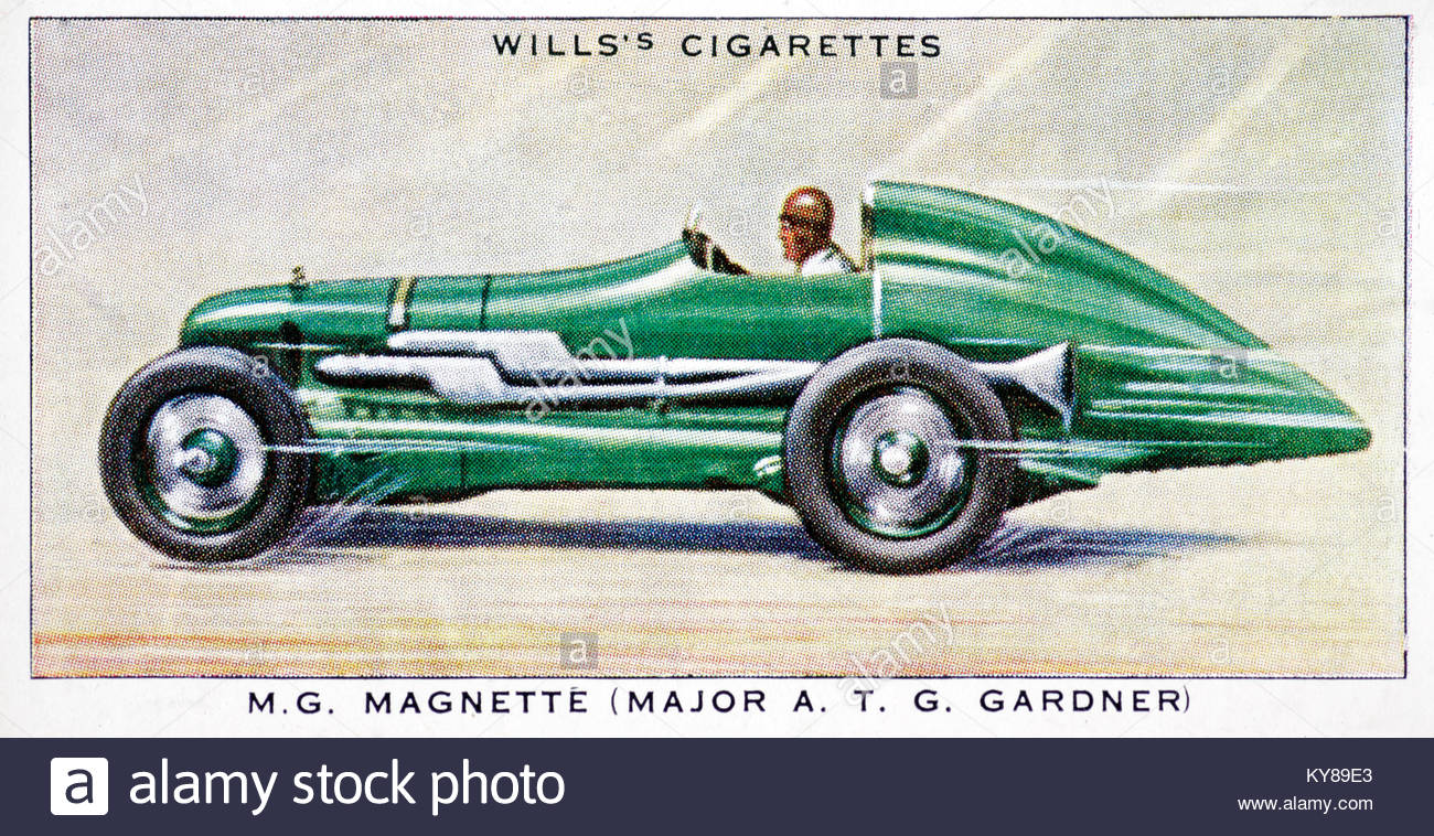 Alfred Thomas Goldie Gardner was an English racing driver illustrated ...