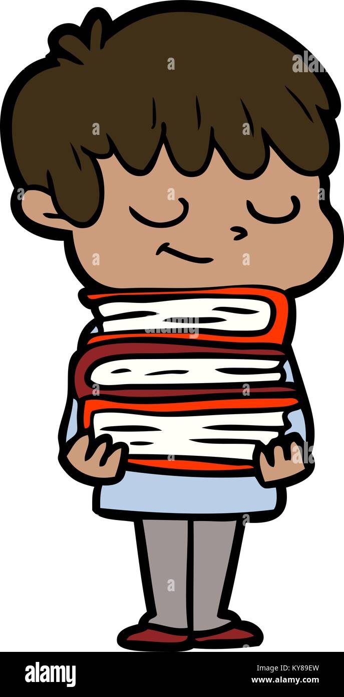 cartoon happy boy Stock Vector Image & Art - Alamy