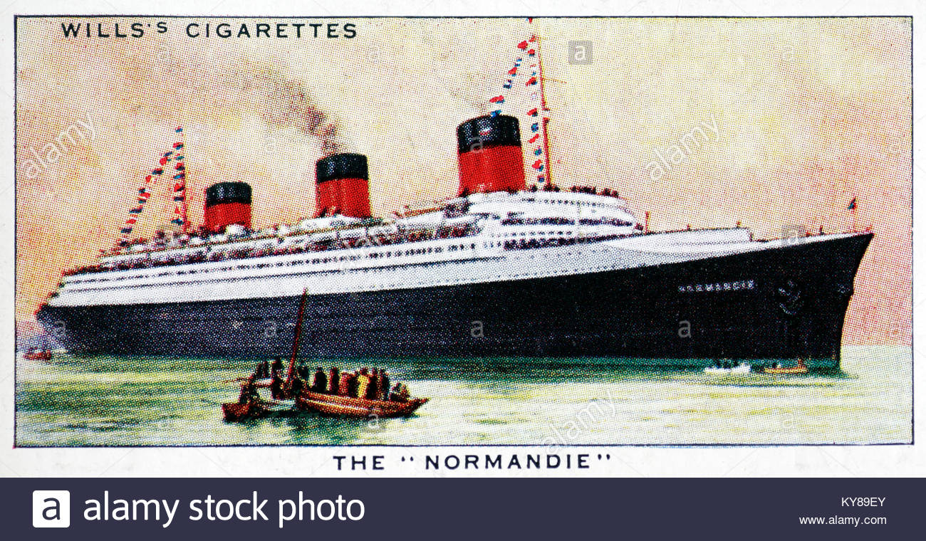 Ss normandie hi-res stock photography and images - Alamy