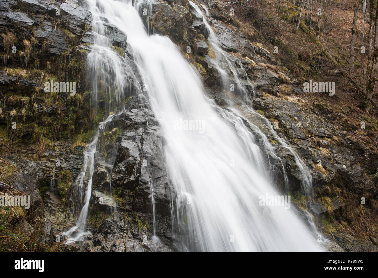 Todtnau waterfall, black forest germany Stock Photo - Alamy