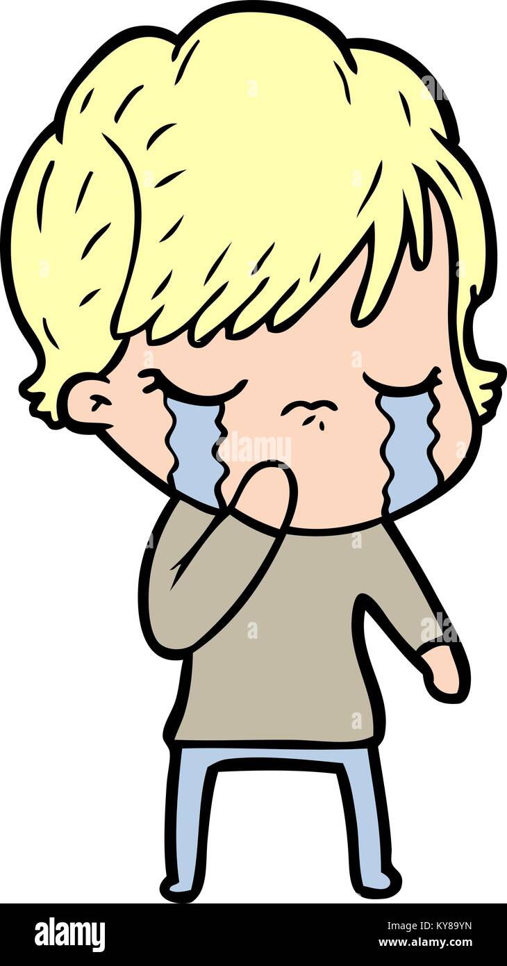 cartoon woman crying Stock Vector Image & Art - Alamy