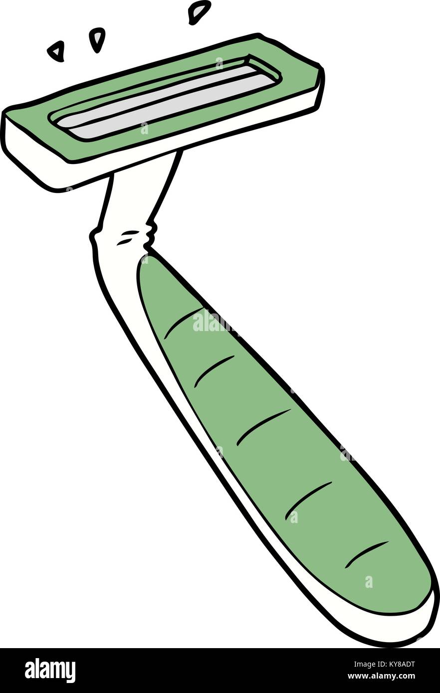 cartoon disposable razor Stock Vector Image & Art - Alamy