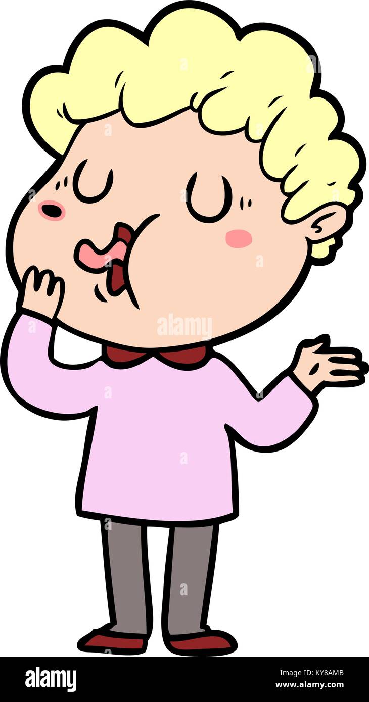 cartoon man singing Stock Vector Image & Art - Alamy