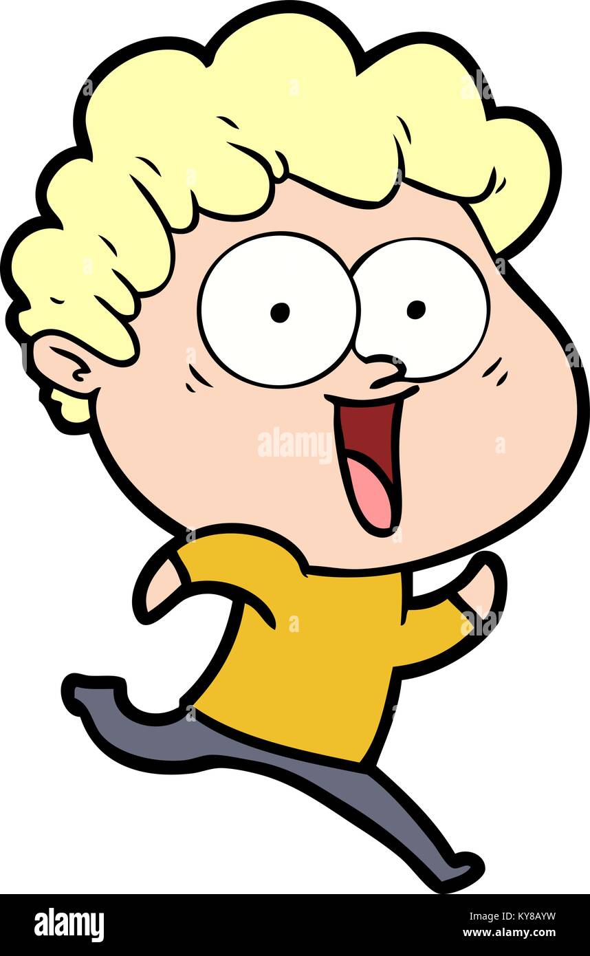 excited man cartoon Stock Vector Image & Art - Alamy