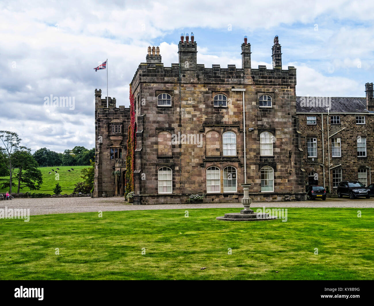 Ripley Castle is a Grade I listed 14th-century country house in Ripley ...