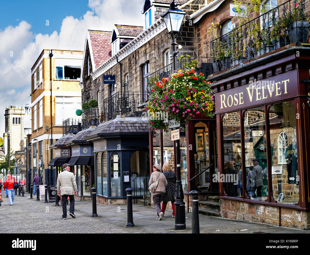 Harrogate is a spa town in North Yorkshire, England. Historically in ...