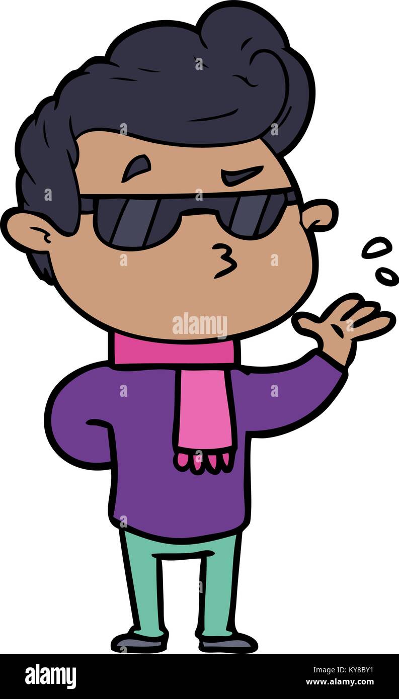 cartoon cool guy Stock Vector Image & Art - Alamy