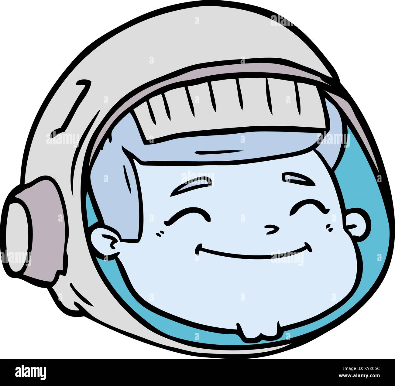cartoon astronaut face Stock Vector Image & Art - Alamy