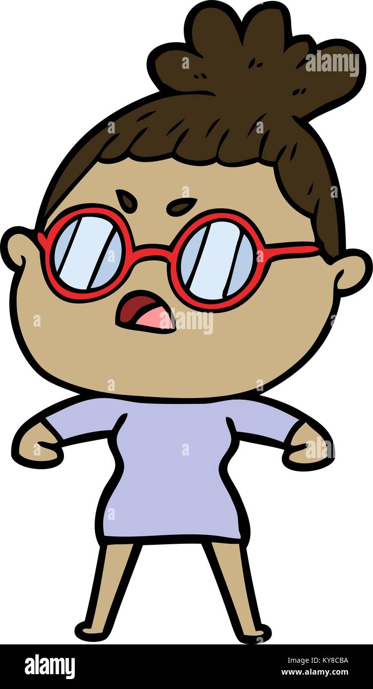 cartoon annoyed woman Stock Vector Image & Art - Alamy