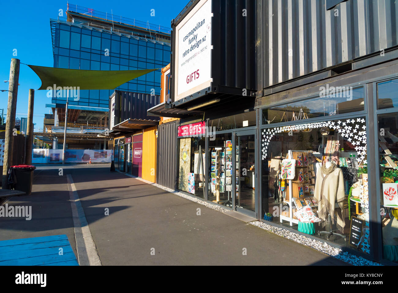 Building made from shipping containers hi-res stock photography and ...