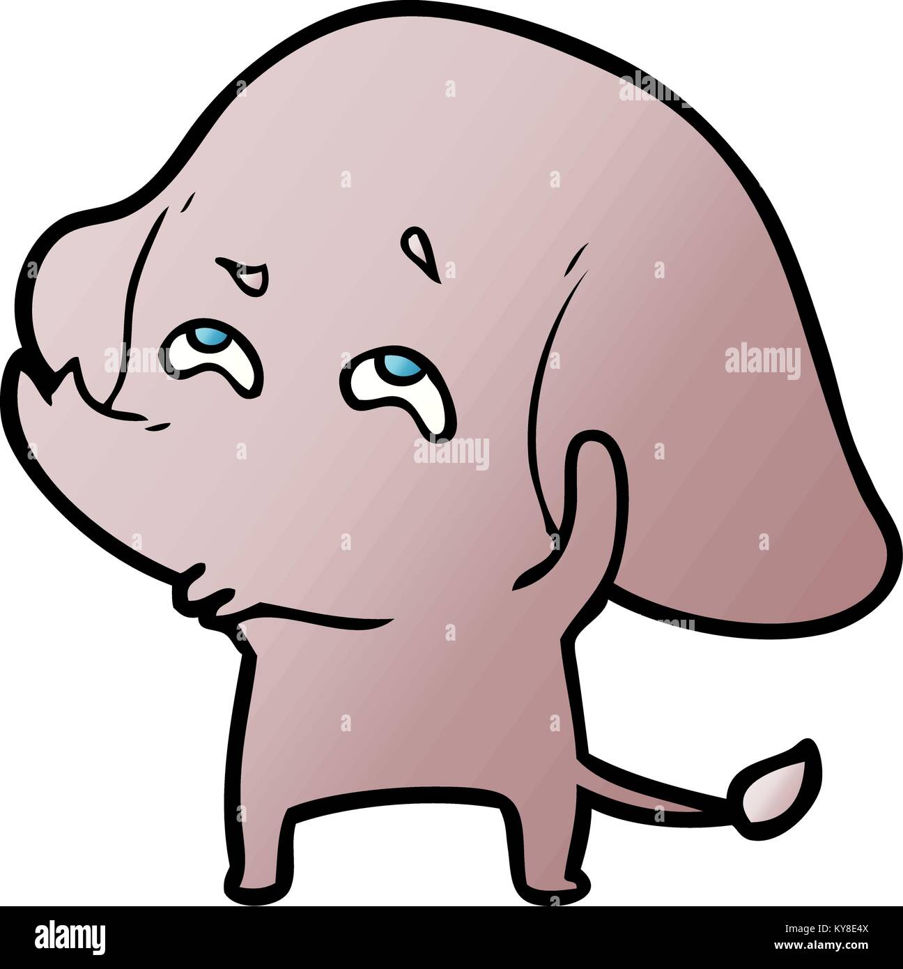 cartoon elephant remembering Stock Vector Image & Art - Alamy