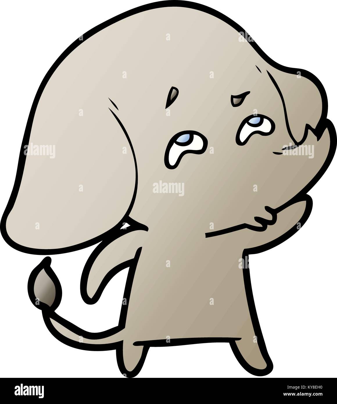 cartoon elephant remembering Stock Vector Image & Art - Alamy
