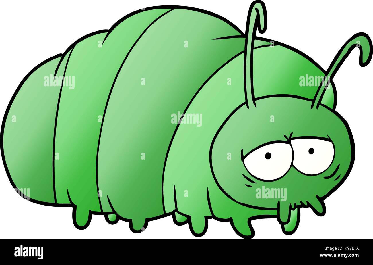 Fat caterpillar Stock Vector Images - Alamy