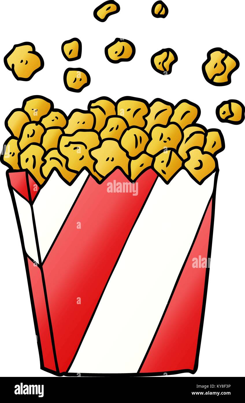 cartoon cinema popcorn Stock Vector Image & Art - Alamy