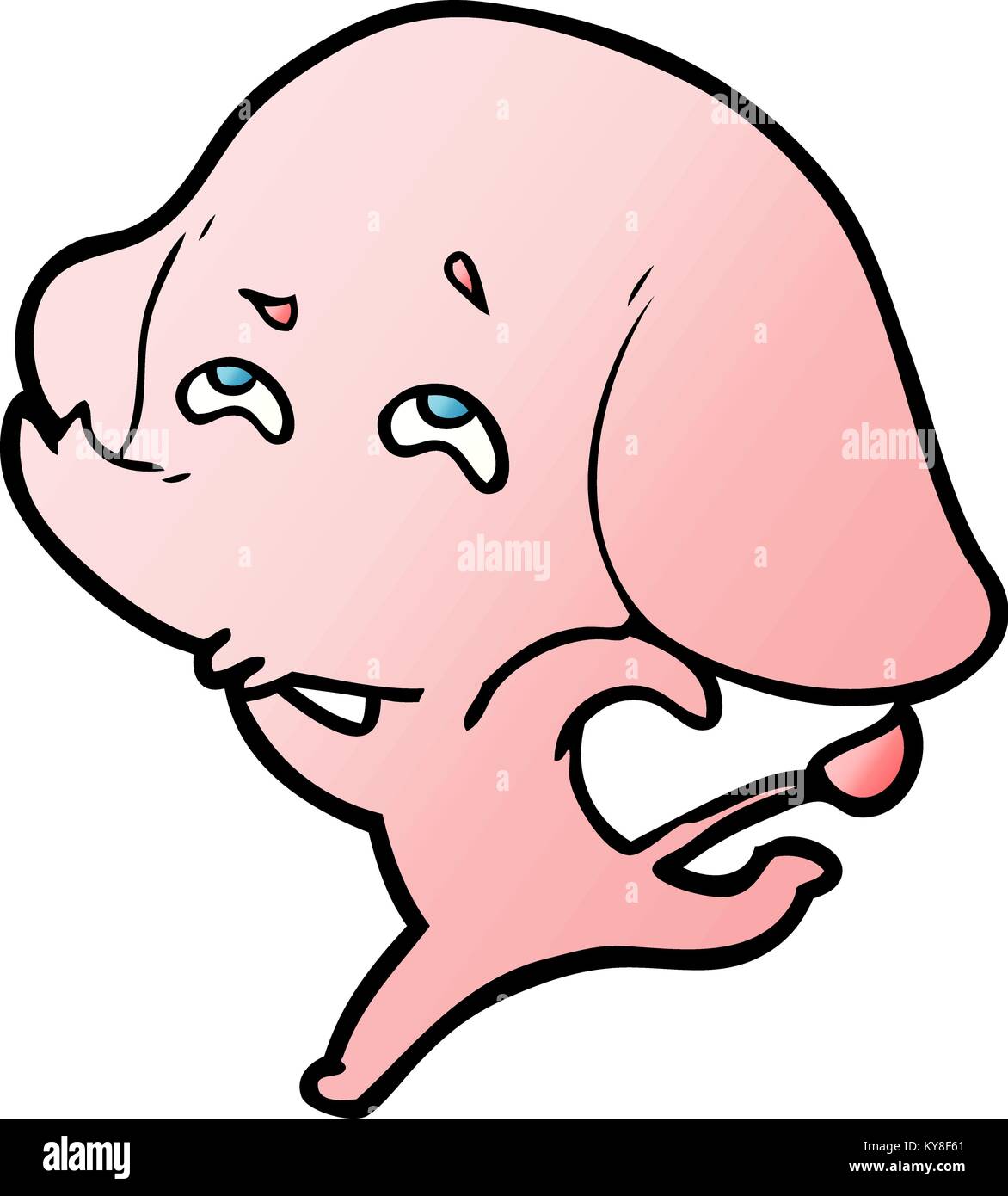 cartoon elephant remembering Stock Vector Image & Art - Alamy