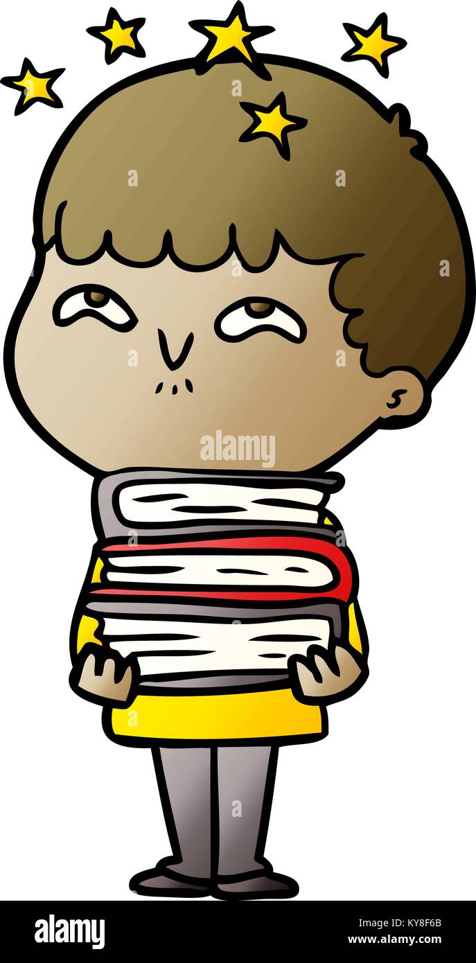 cartoon amazed boy Stock Vector Image & Art - Alamy