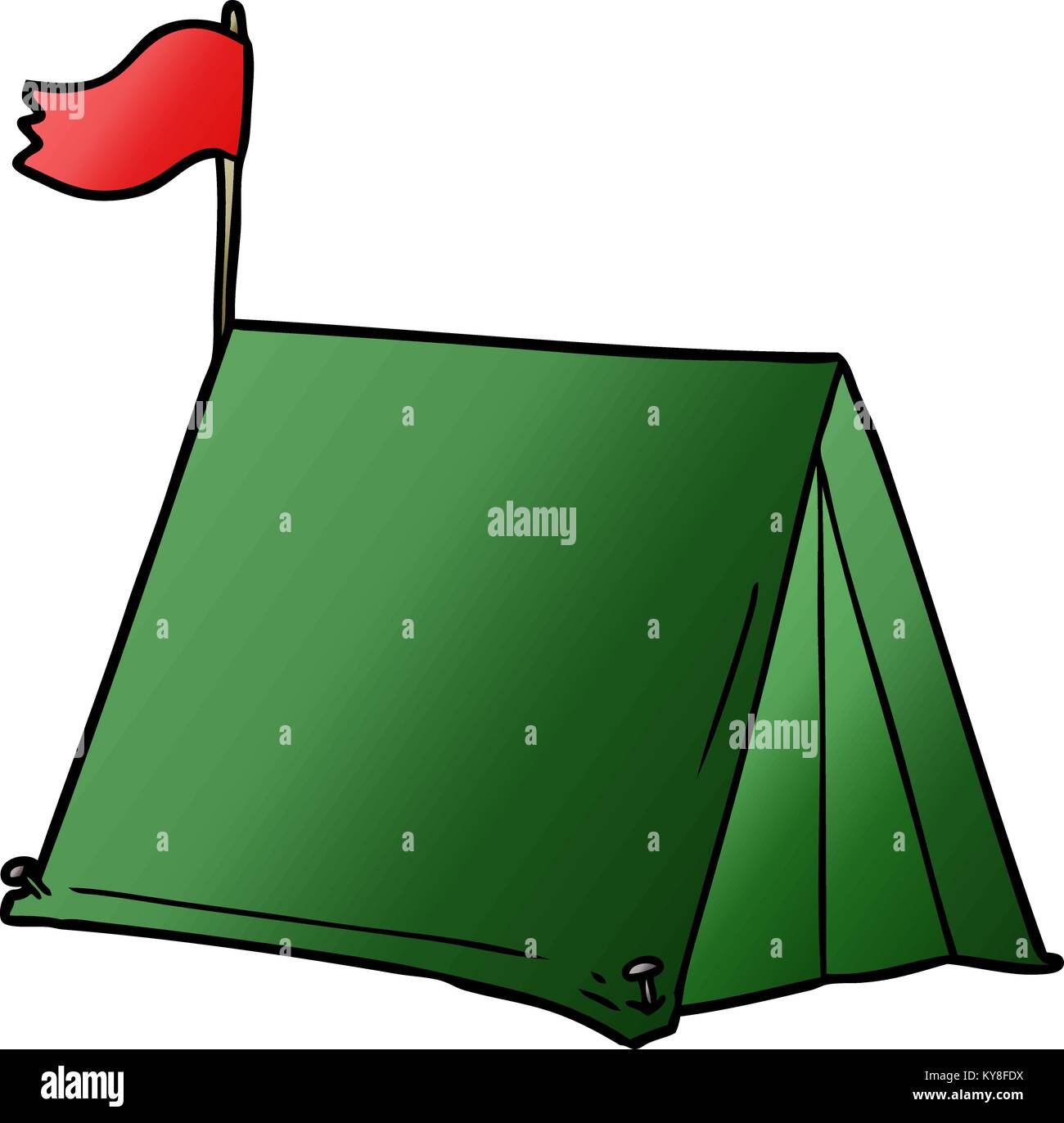 Tent Cartoon High Resolution Stock Photography and Images - Alamy