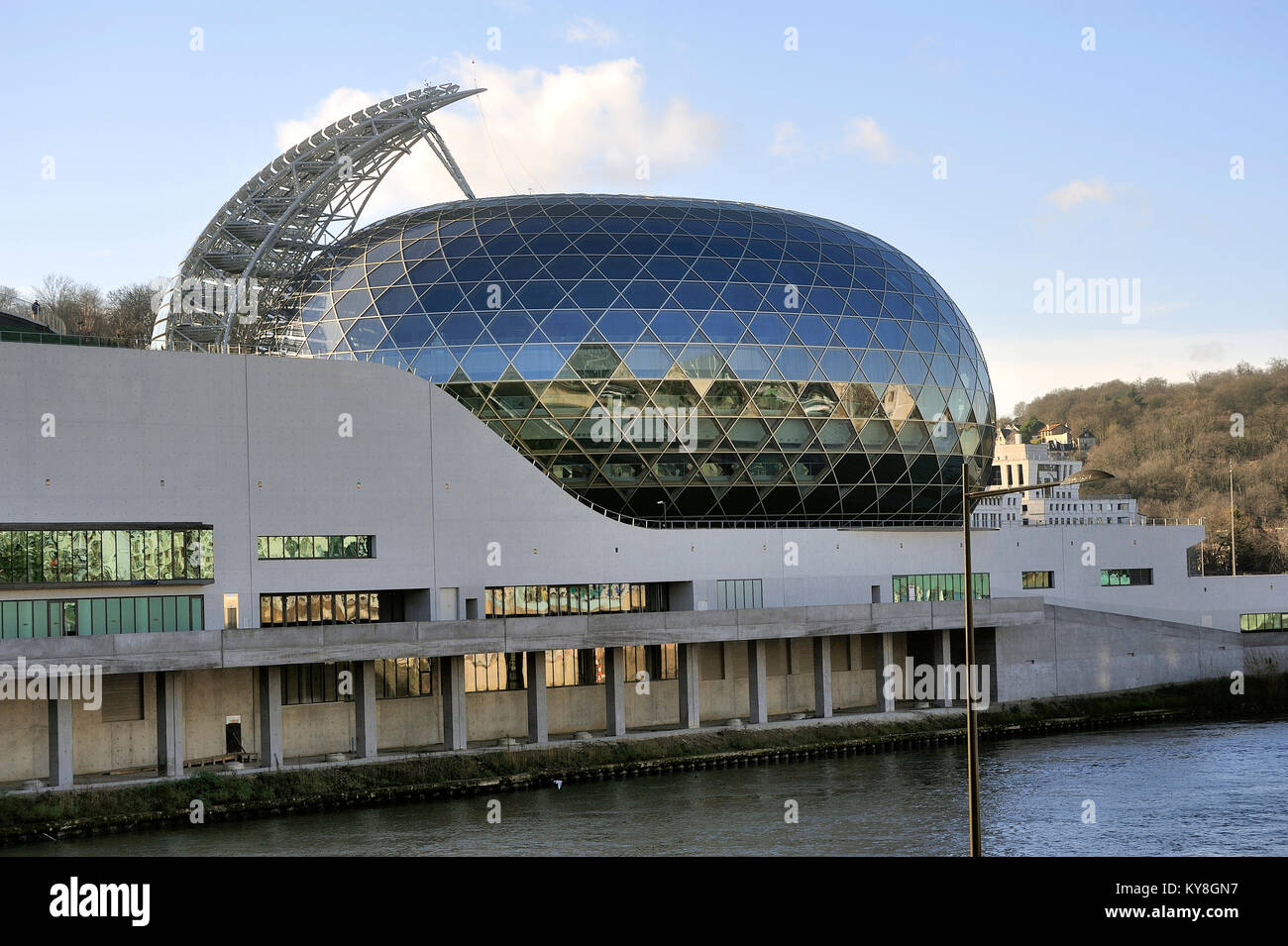 The Seine Musical is a set of buildings devoted to music and forming a ...