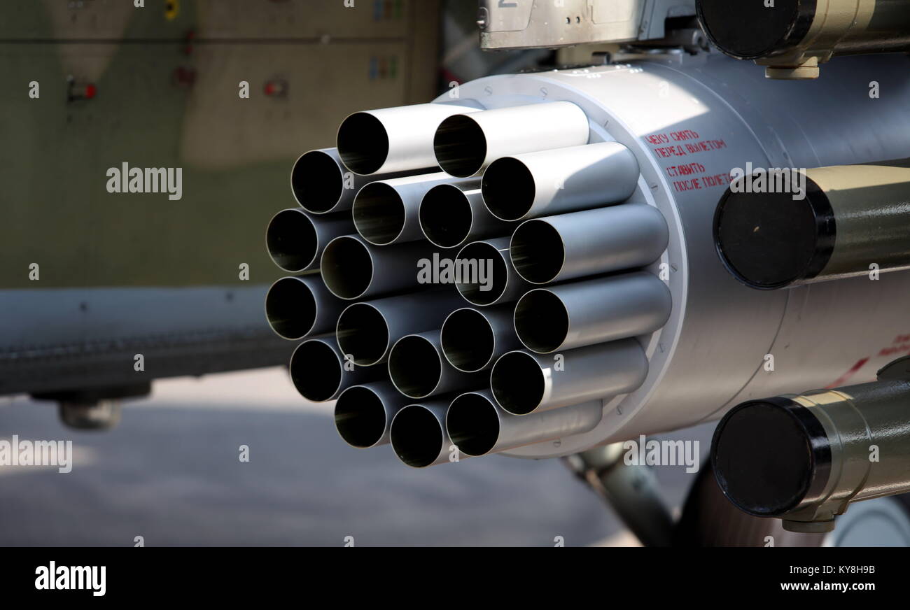 Helicopter Rocket Launcher High Resolution Stock Photography and Images ...