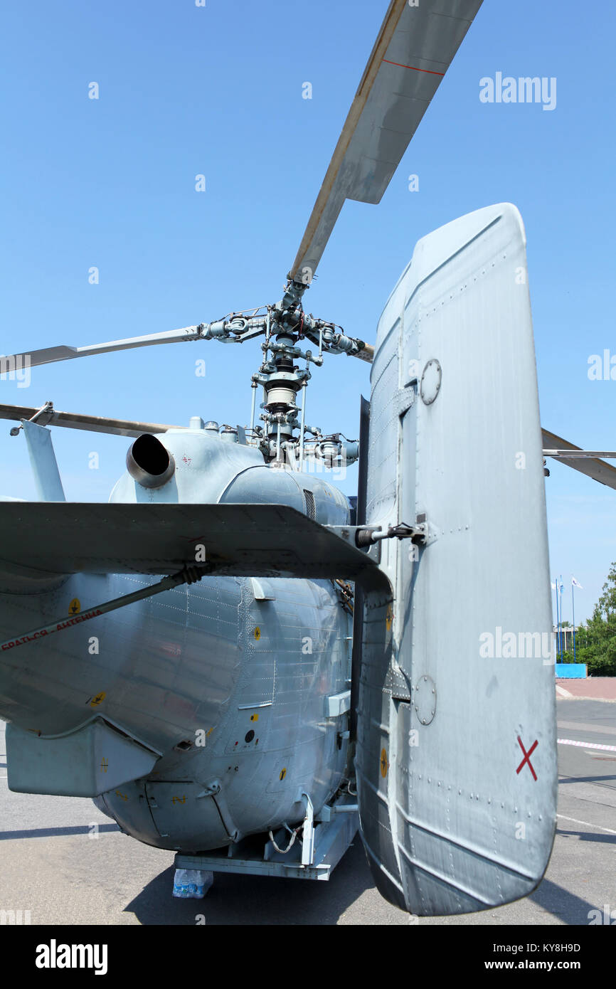 military helicopter Kamov rear view Stock Photo - Alamy
