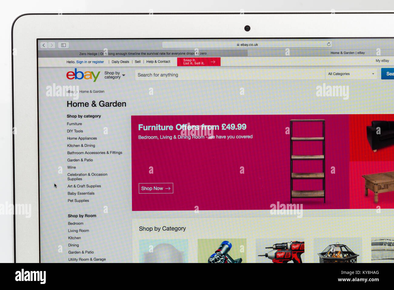 Ebay website hi-res stock photography and images - Alamy