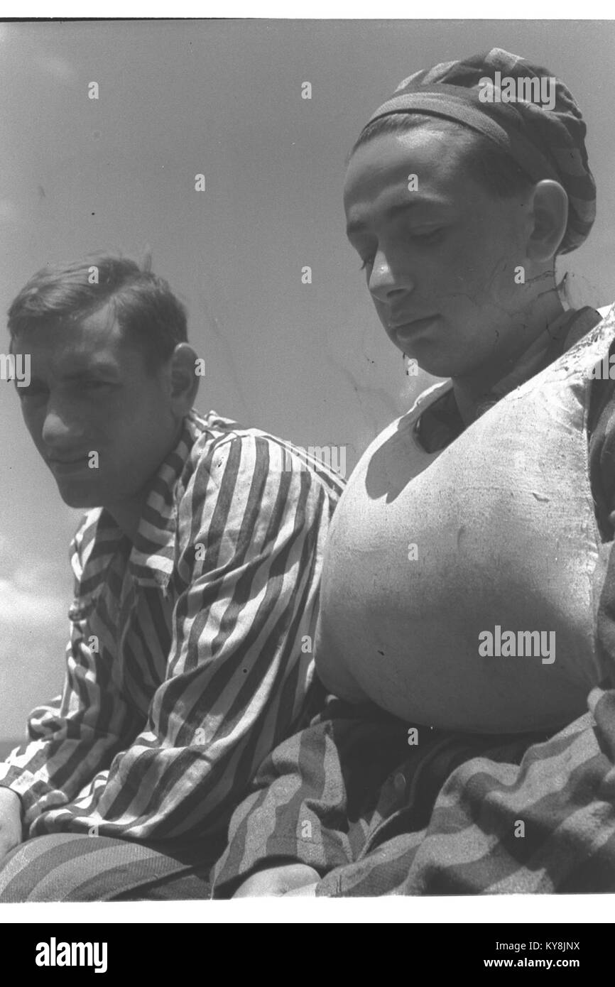 Youngsters rescued from the Buchenwald Nazi concentration camp aboard ...