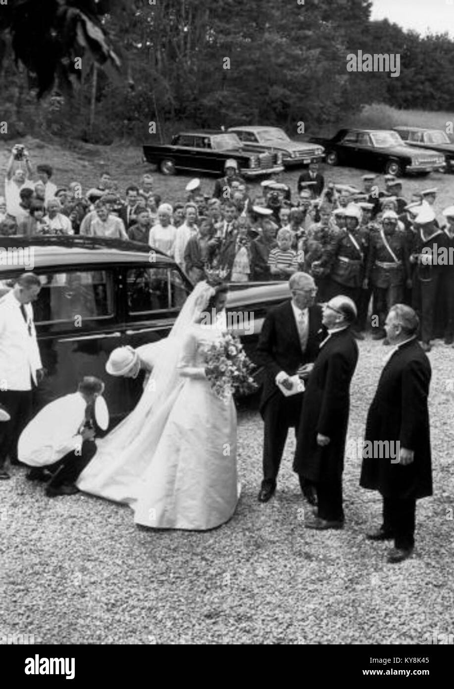 Wedding of Margaretha, Princess of Sweden and John Ambler 1964 003 ...