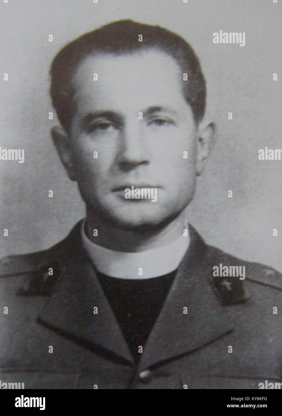 This portrait of Stanislaw Belch, created in London in 1940, highlights ...