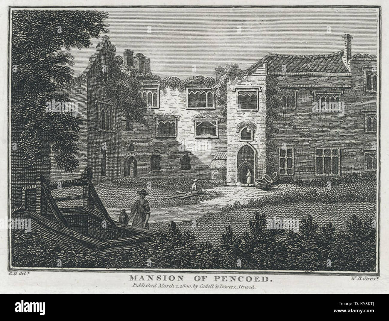 Penhow castle hi-res stock photography and images - Alamy