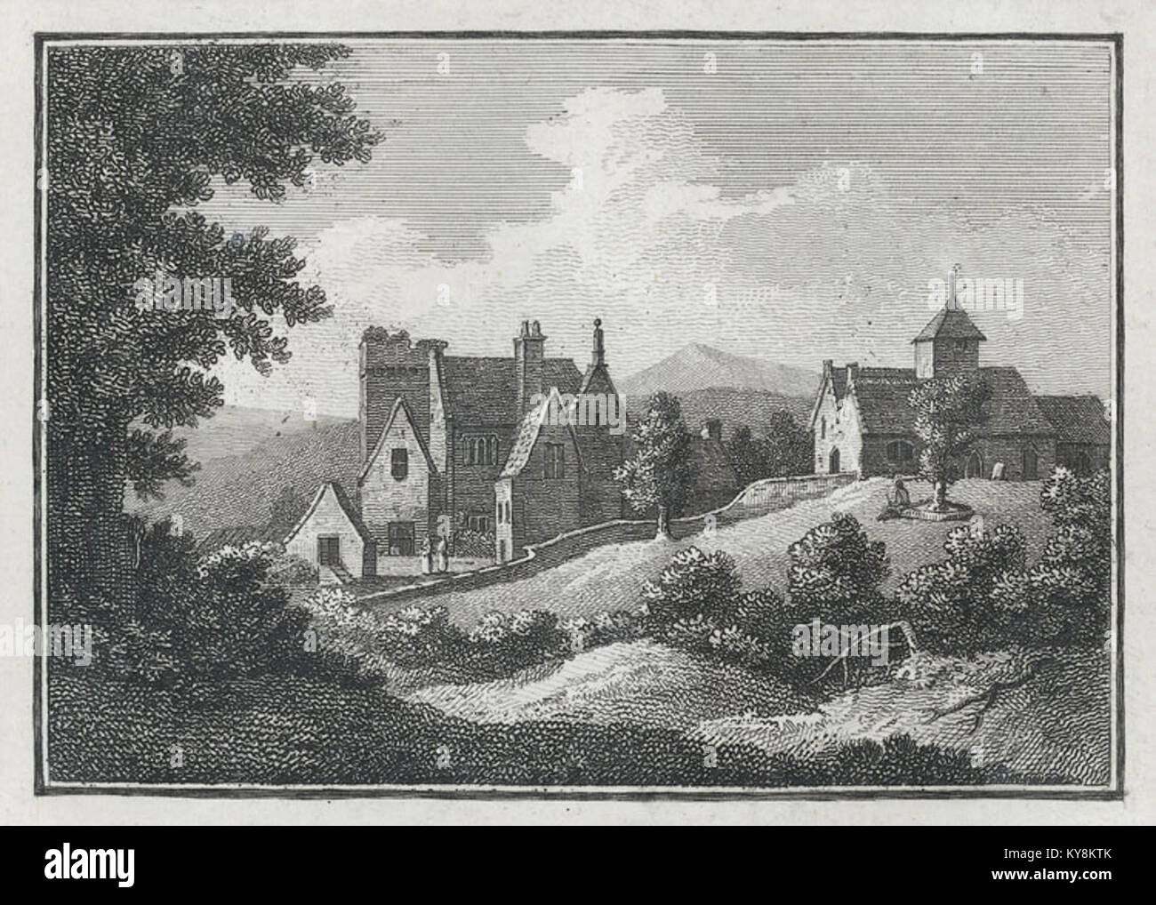 Penhow castle hi-res stock photography and images - Alamy