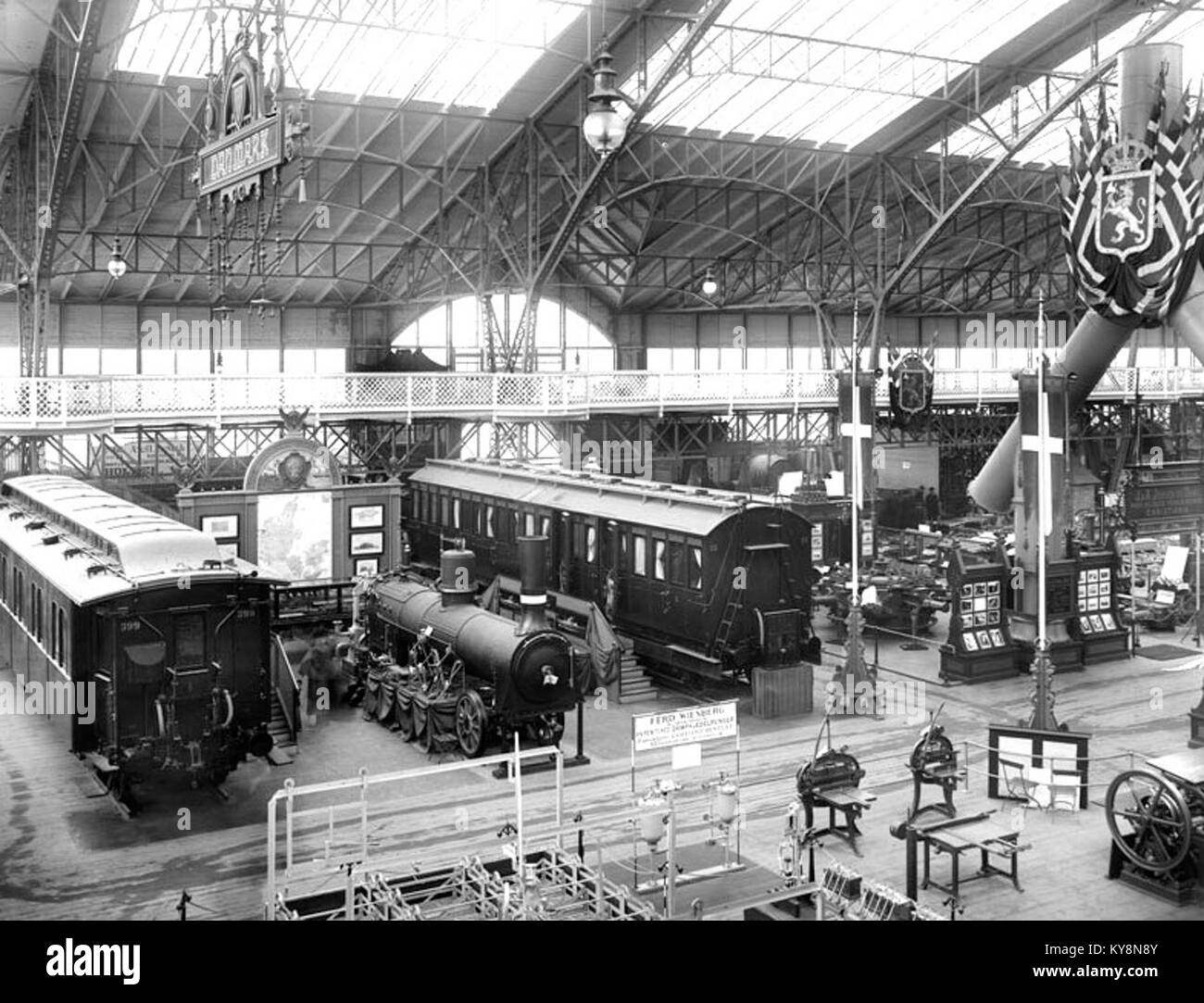 The Stockholm Exhibition of 1897 showcased various industrial, artistic ...