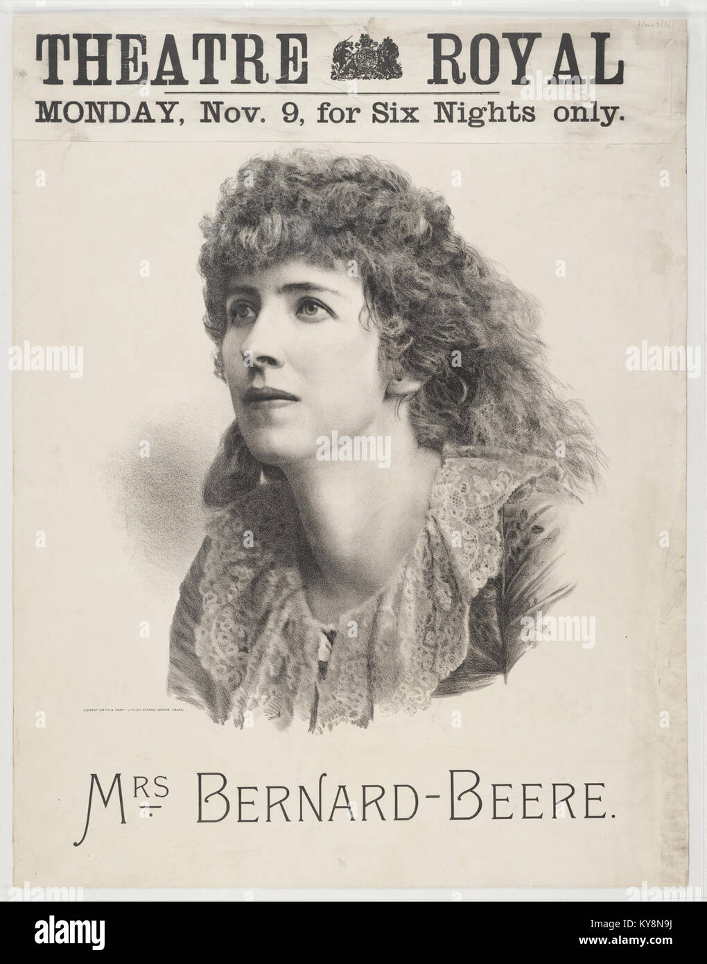 Mrs Bernard-Beere - Weir Collection Stock Photo - Alamy