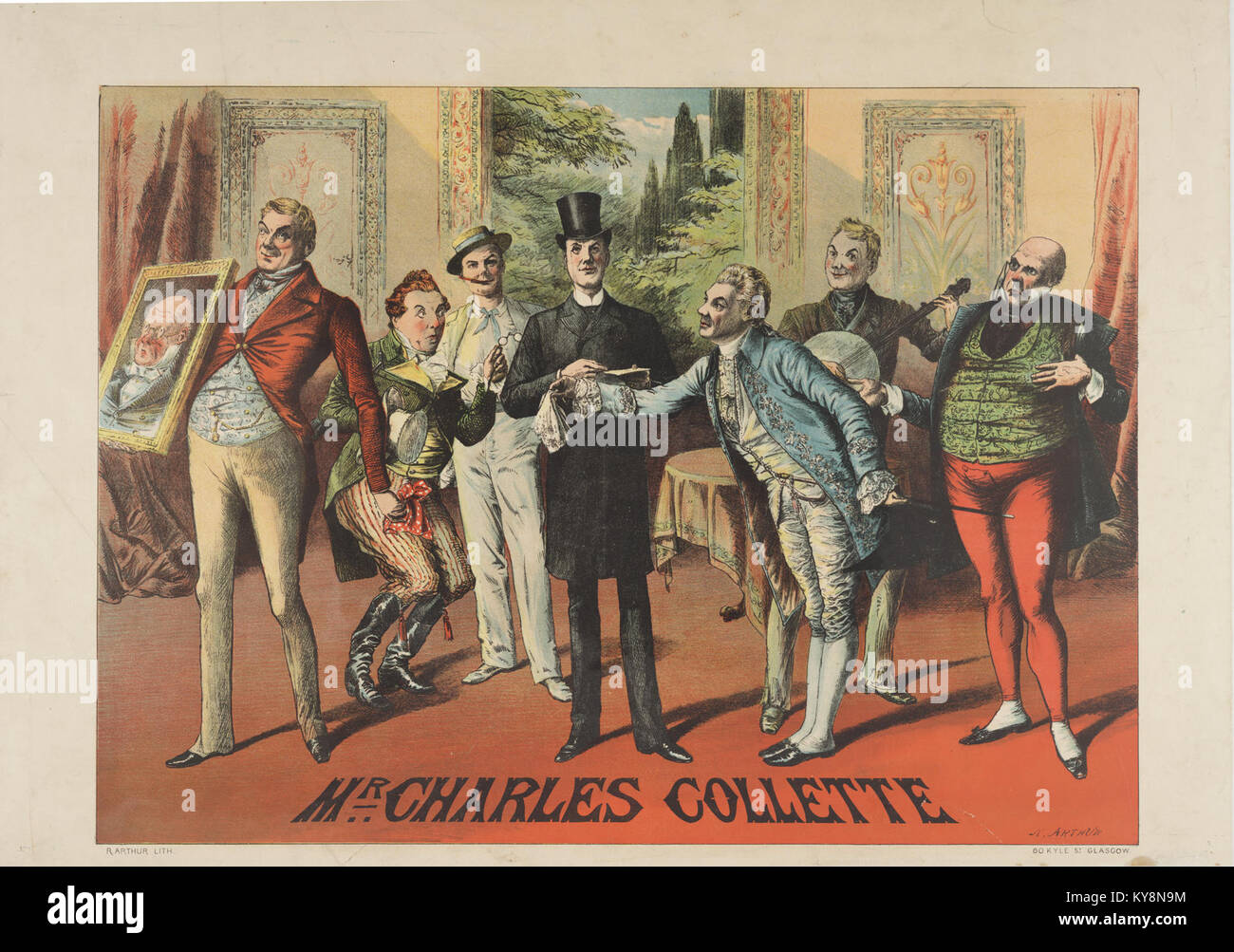 This portrait features Mr. Charles Collette, an individual showcased in ...