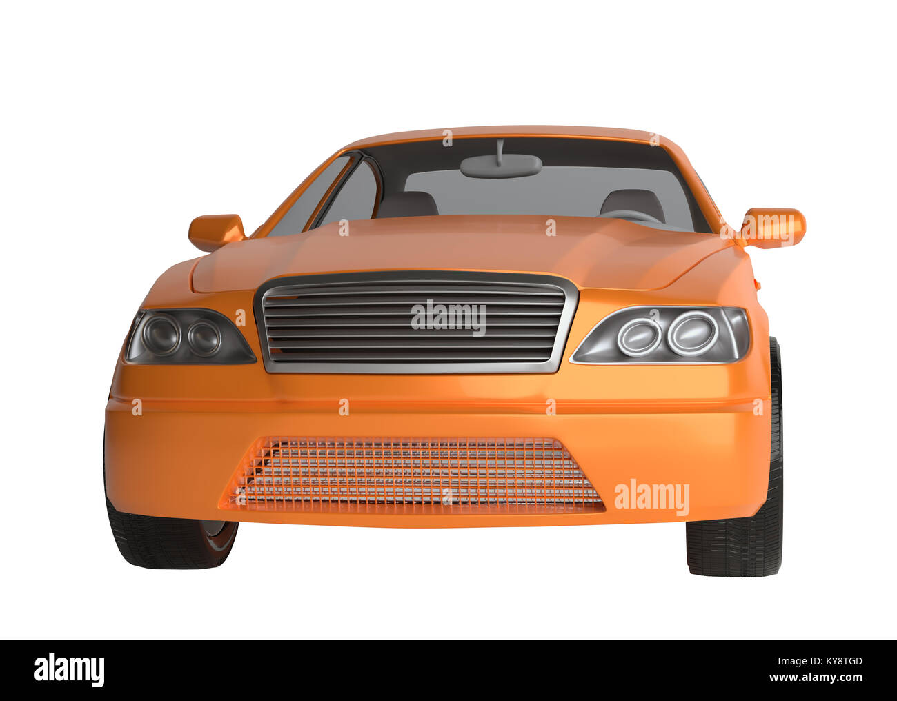 Generic brandless sports car Stock Photo - Alamy