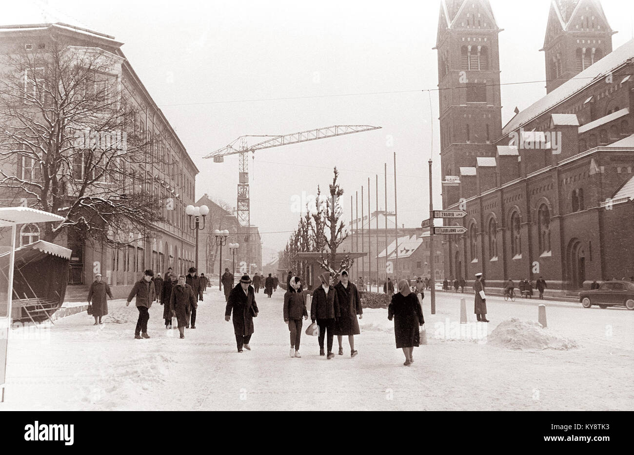 In 1962, construction began on a new commercial building on Partizanska ...