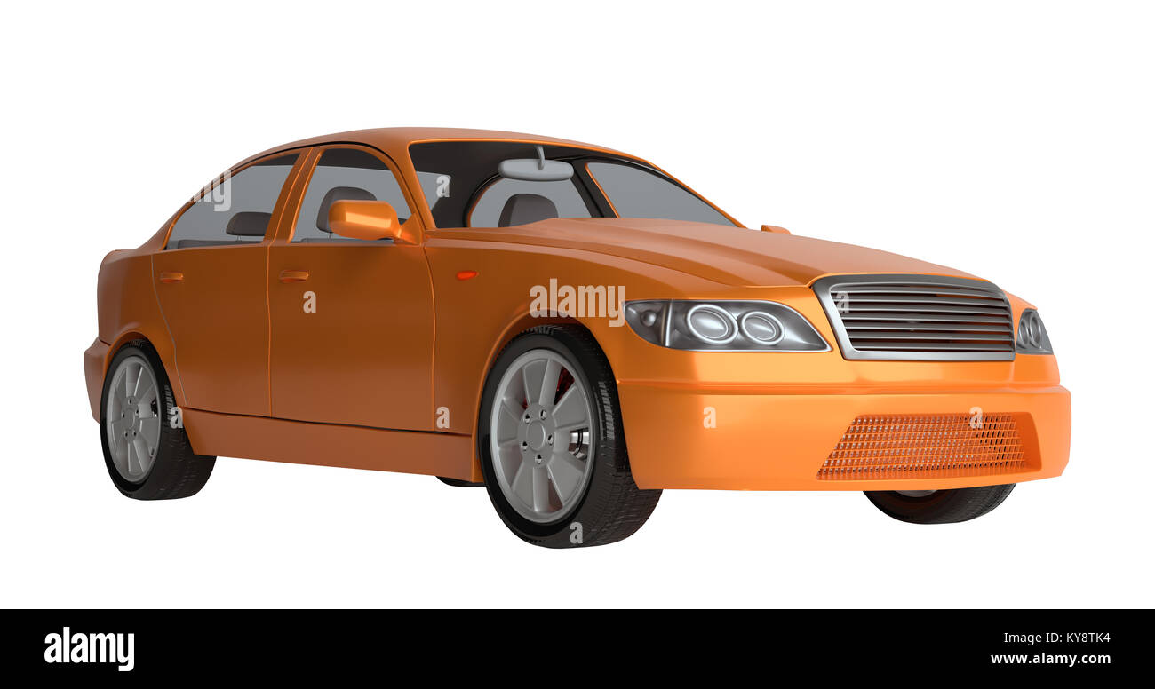 Generic brandless sports car Stock Photo - Alamy