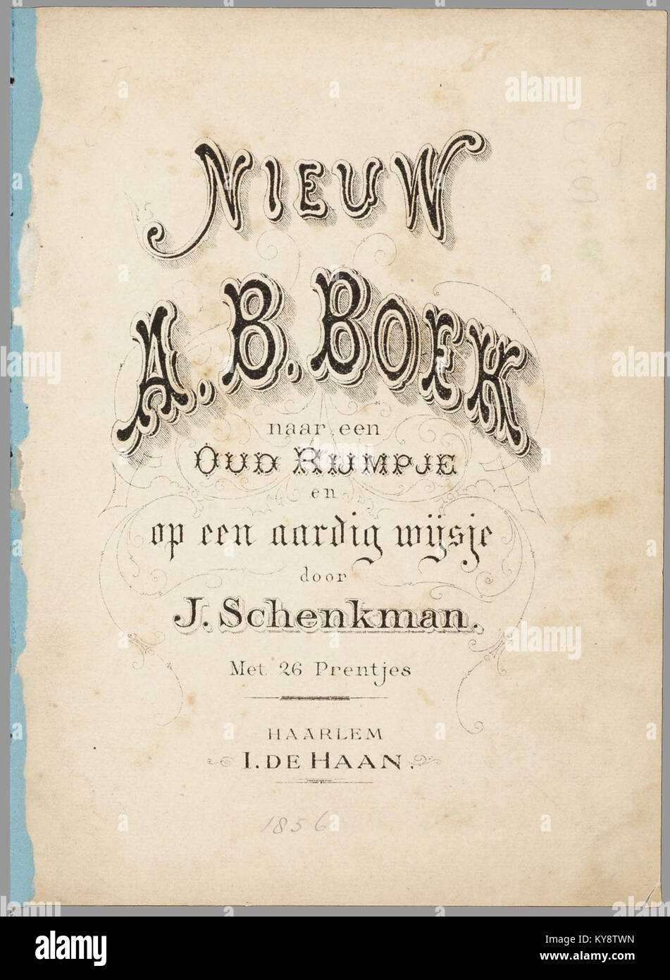 A Dutch children's book from the 1870s, combining an old rhyme with a ...