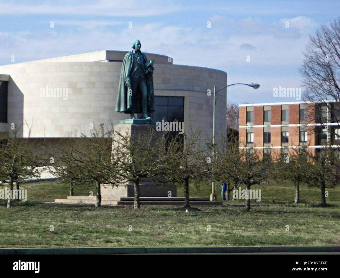 The statue in Ward Circle, Washington, DC, commemorates a significant ...