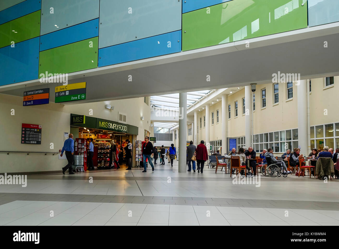 M&S Simply Food & Atrium - Broomfield Hospital, Court Road, Broomfield ...