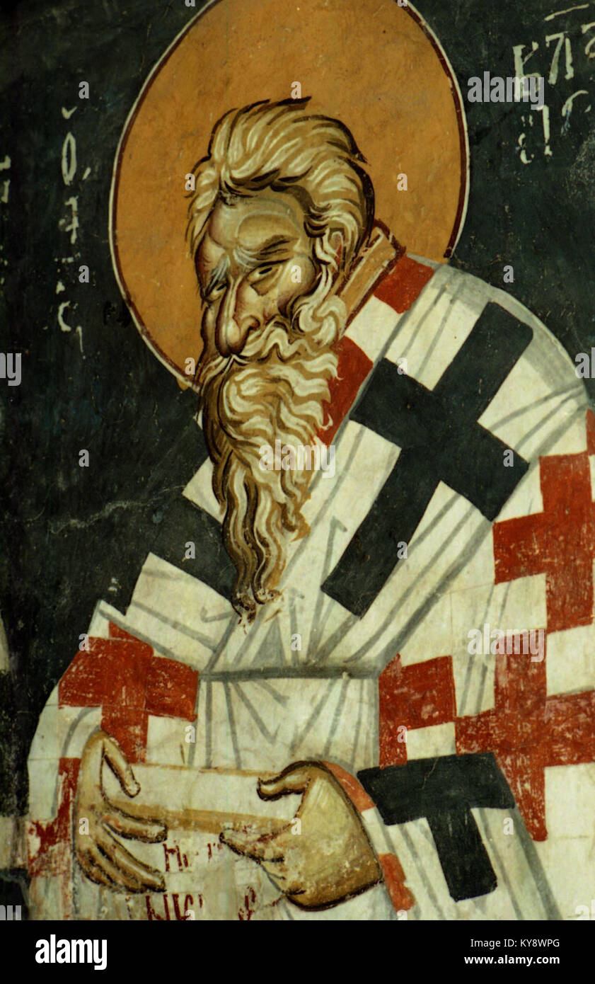 Paintings in St. Demetrius Church in Markova Susica illustrate ...