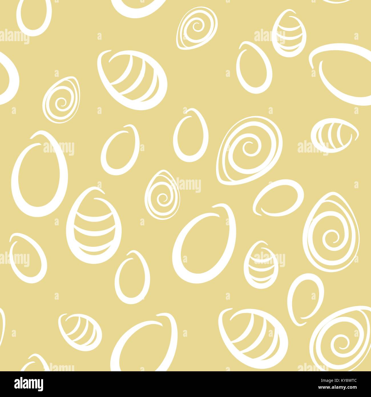 Golden eggs in white Stock Vector Images - Alamy