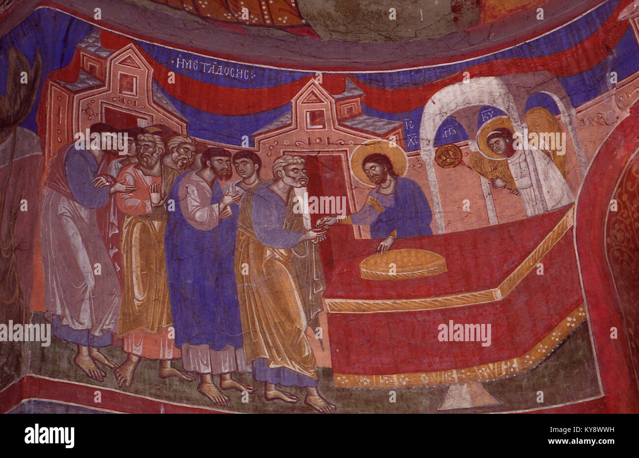 The paintings in St. Demetrius Church, located in Markova Susica, are ...