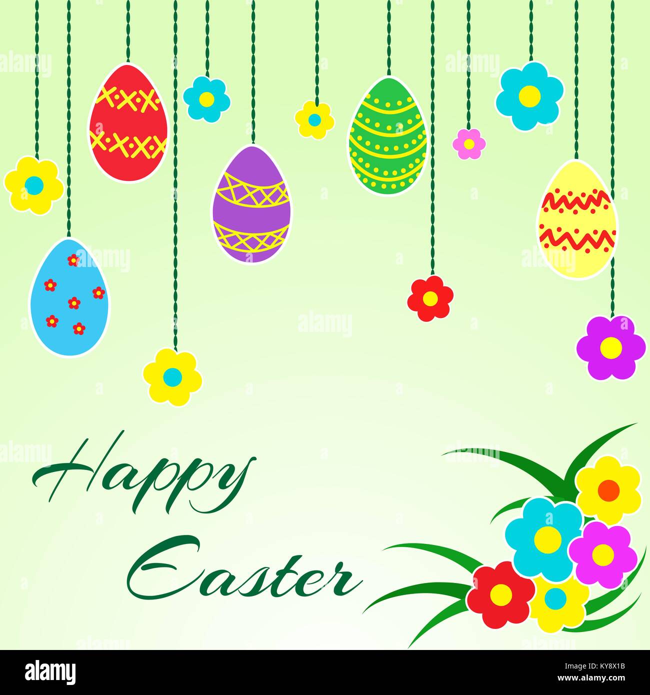 Happy Easter background Stock Vector Image & Art - Alamy