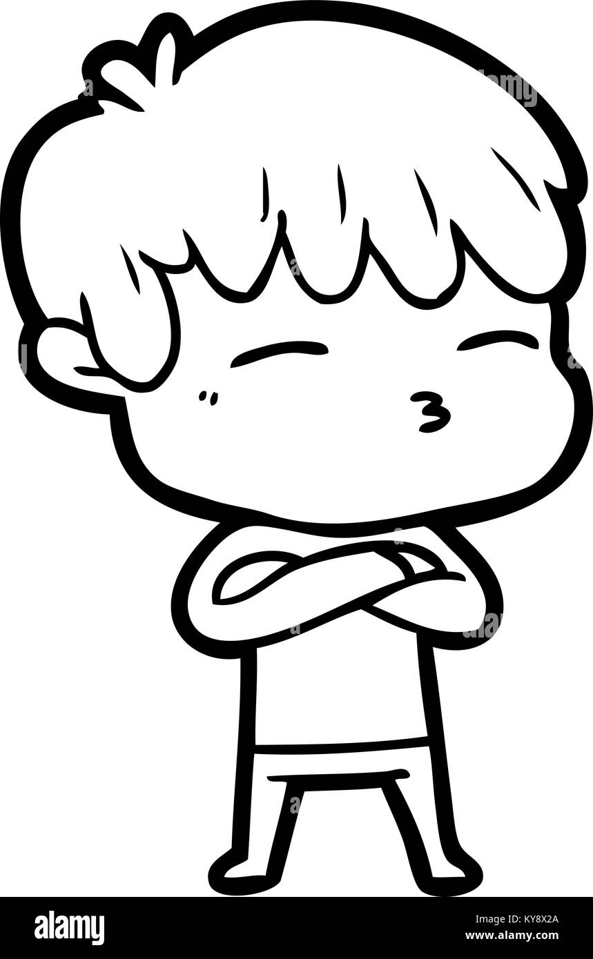 cartoon frustrated man Stock Vector Image & Art - Alamy