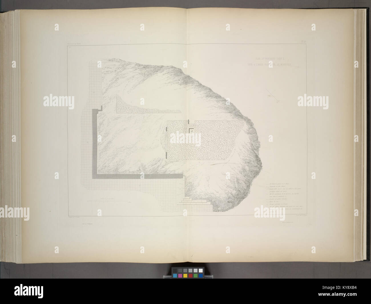 Detailed technical drawing illustrates hi-res stock photography and ...