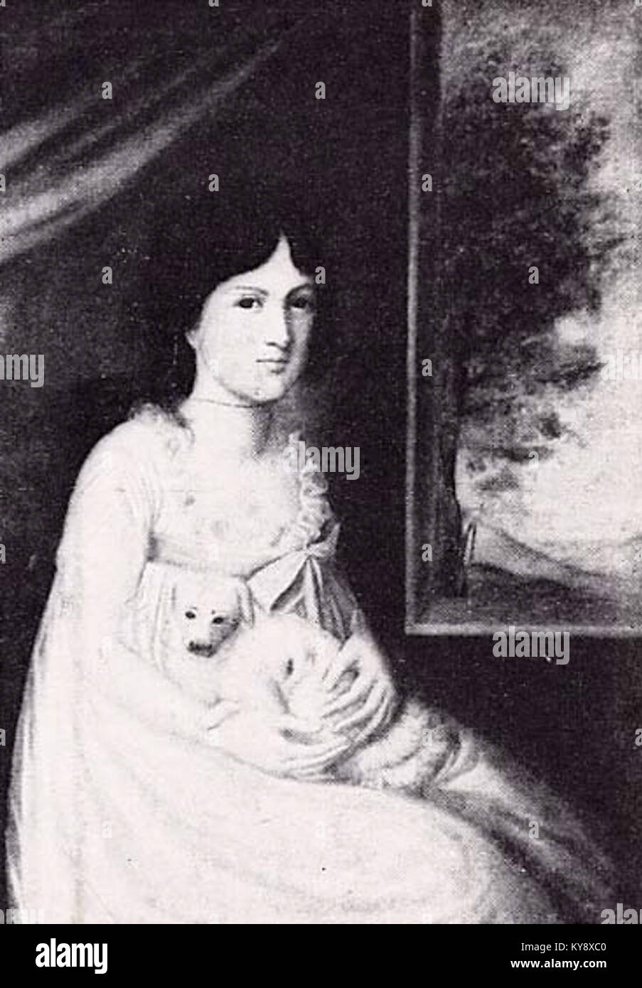 A portrait of Mary Buchanan Smith (1788-1868), later known as Mrs. John ...