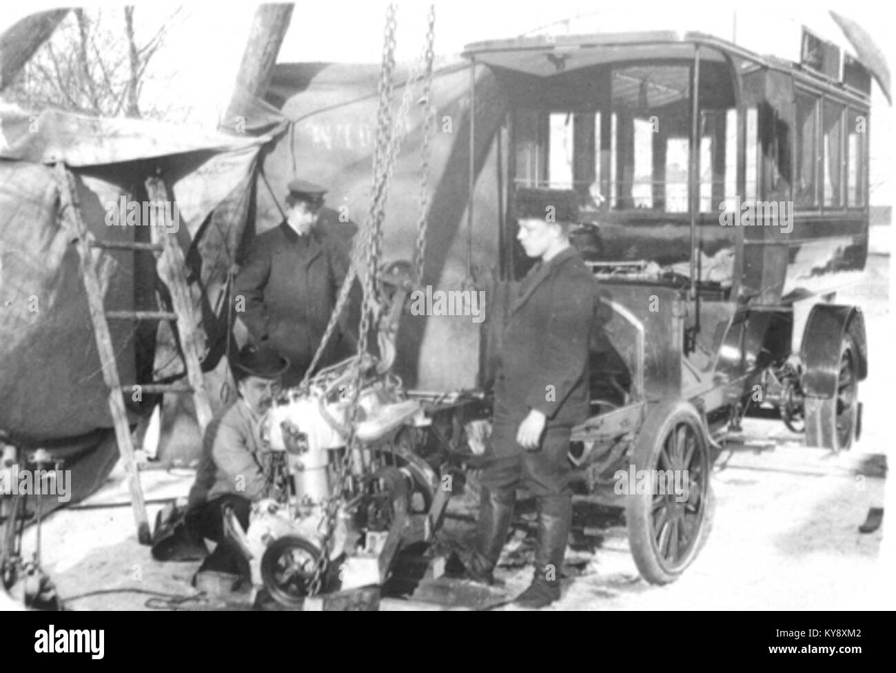 This refers to Finland’s first bus, marking the beginning of public ...