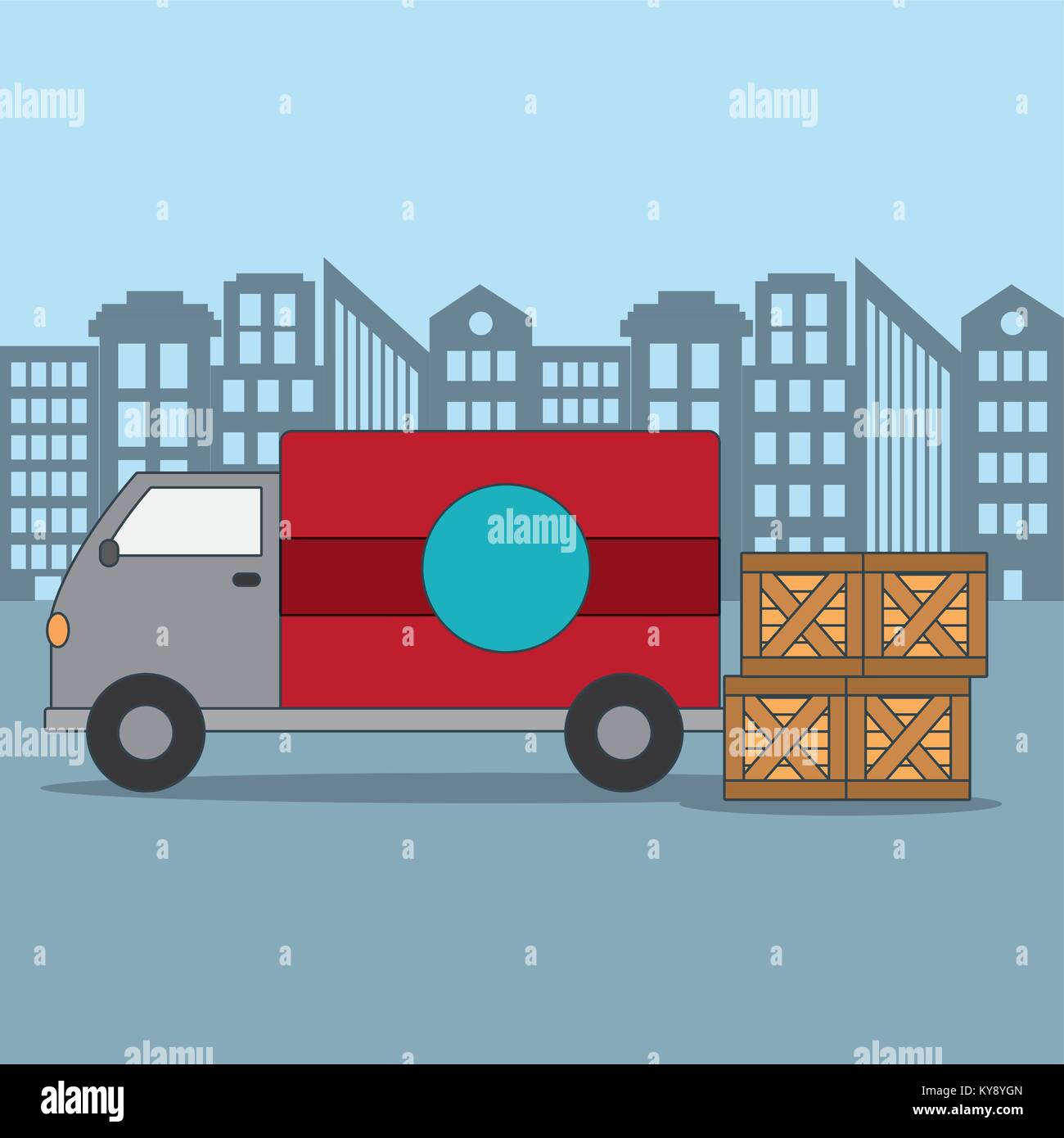 Delivery and shipping design Stock Vector Image & Art - Alamy