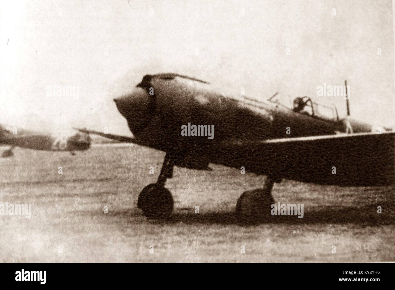'Poznan, lotnisko 1945' refers to an image of Poznań's airport in 1945 ...