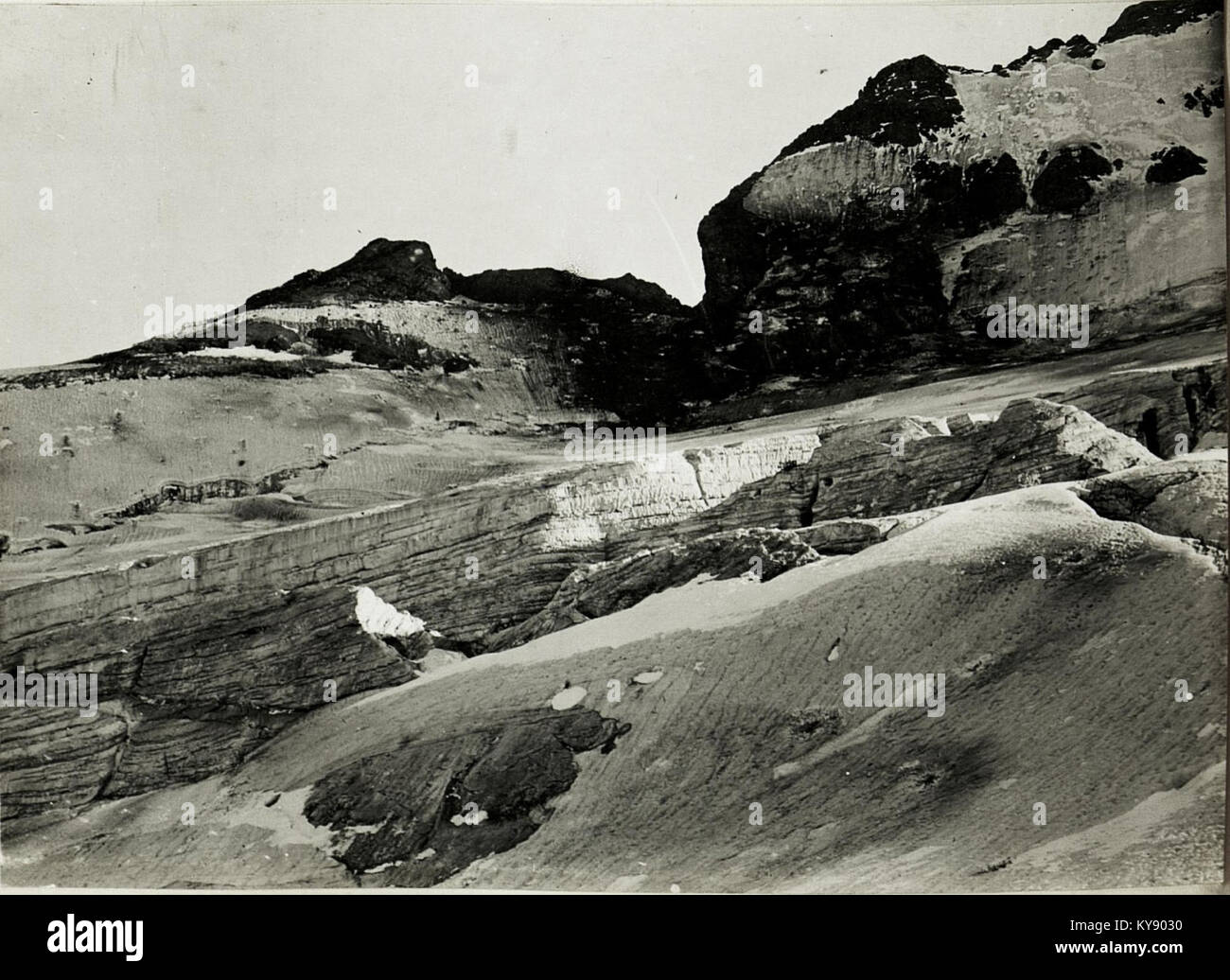 Photograph depicts mountain landscape hi-res stock photography and ...